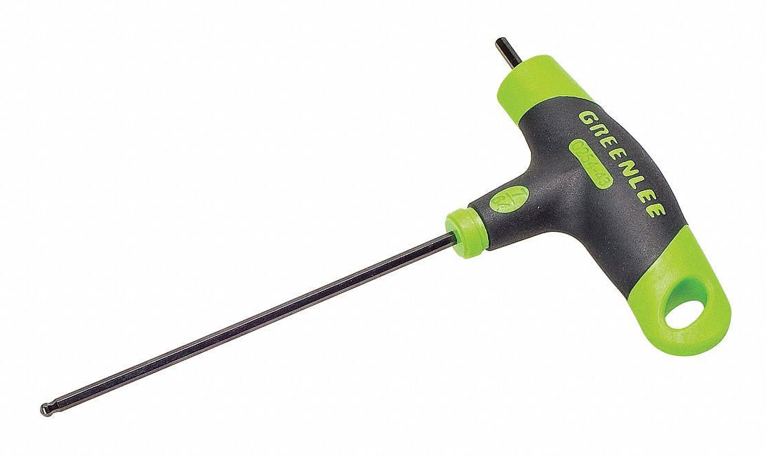 Hex Key, Tip Size 7/64 in, Black Oxide - Grainger