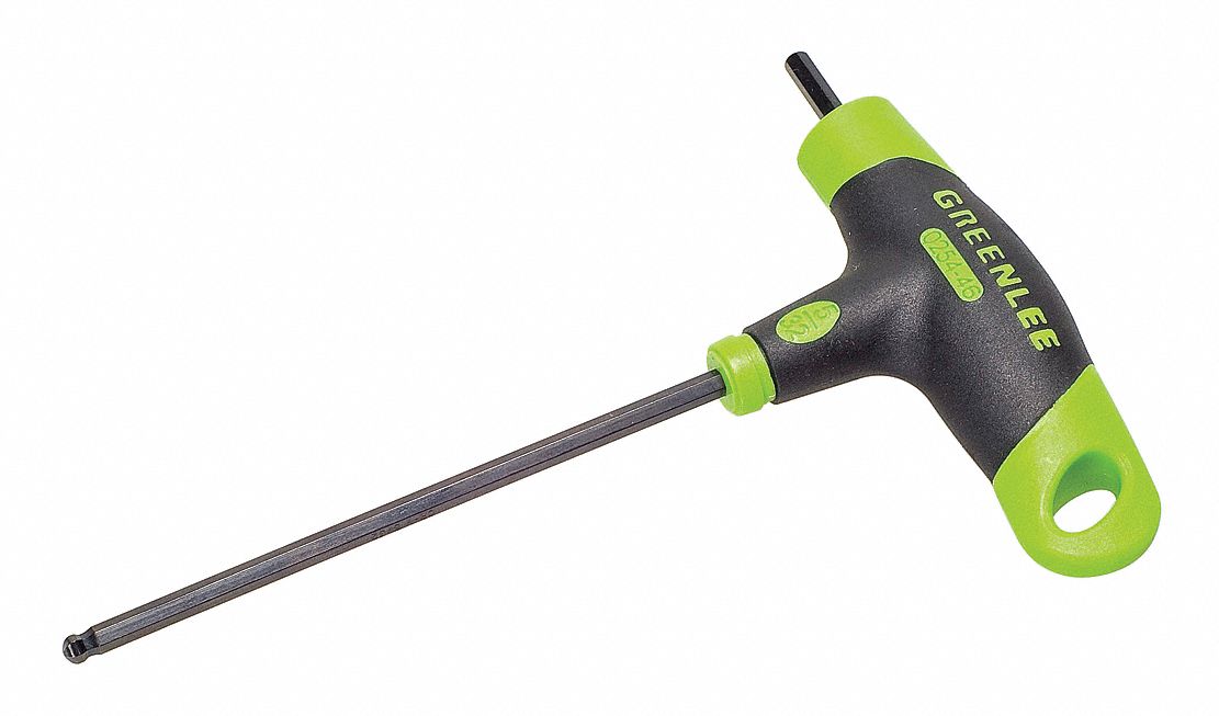 Greenlee T Shape Hex Key With 5 32 In Tip Size 11l593 0254 46 Grainger