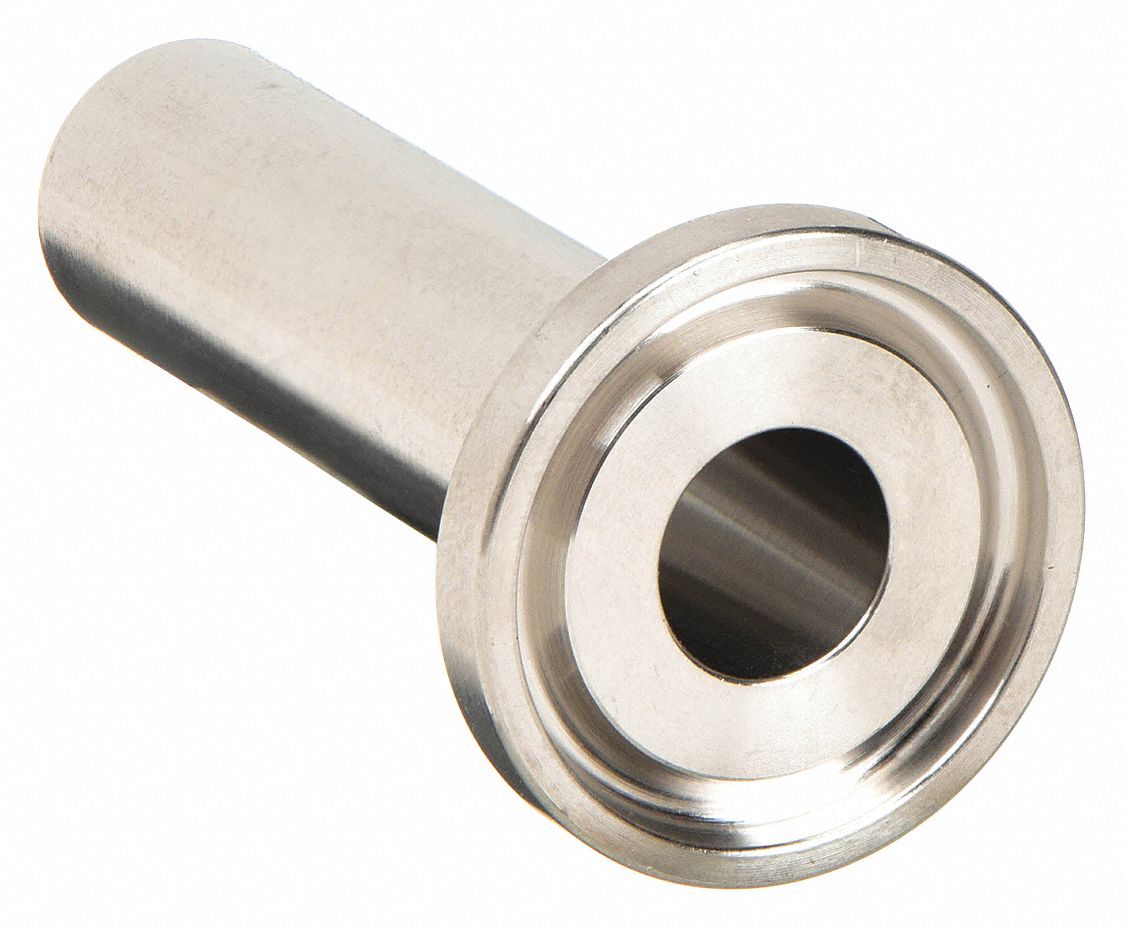 4 in OD x 4 in OD Size, Clamp, Sanitary Fitting Ferrule - 11L889 ...