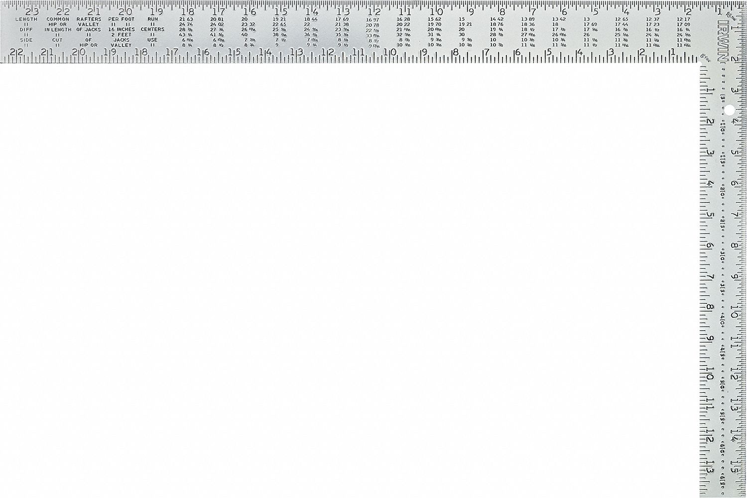 IRWIN ALUMINUM FRAMING SQUARE 16 X24IN - 7383 - IRW1794448 | 1794448 ...