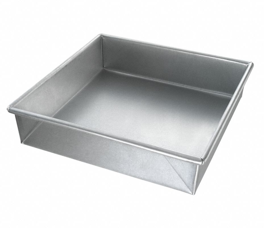 CHICAGO METALLIC Bandeja Cuadrada,9Anx9Lx2-1/4Diápulg. - Utensilios y ...