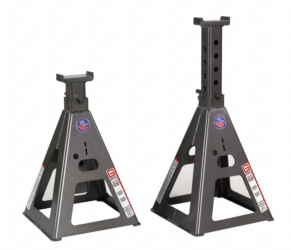 GRAY Torre para Auto 10t Acero Paquete con 2 - 11N150 | 10TF Stands ...