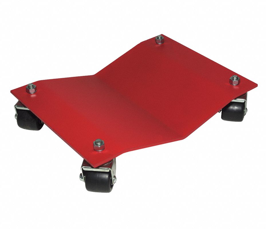 AUTO DOLLY Plataforma Rodante p/Auto.,Acero - Plataformas Rodantes de ...