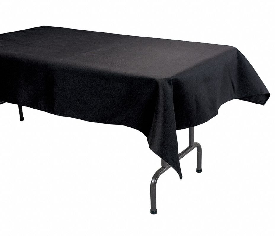 PHOENIX Mantel,Negro,Rectangular,70"x52" - Manteles de Mesa - 11N651 ...