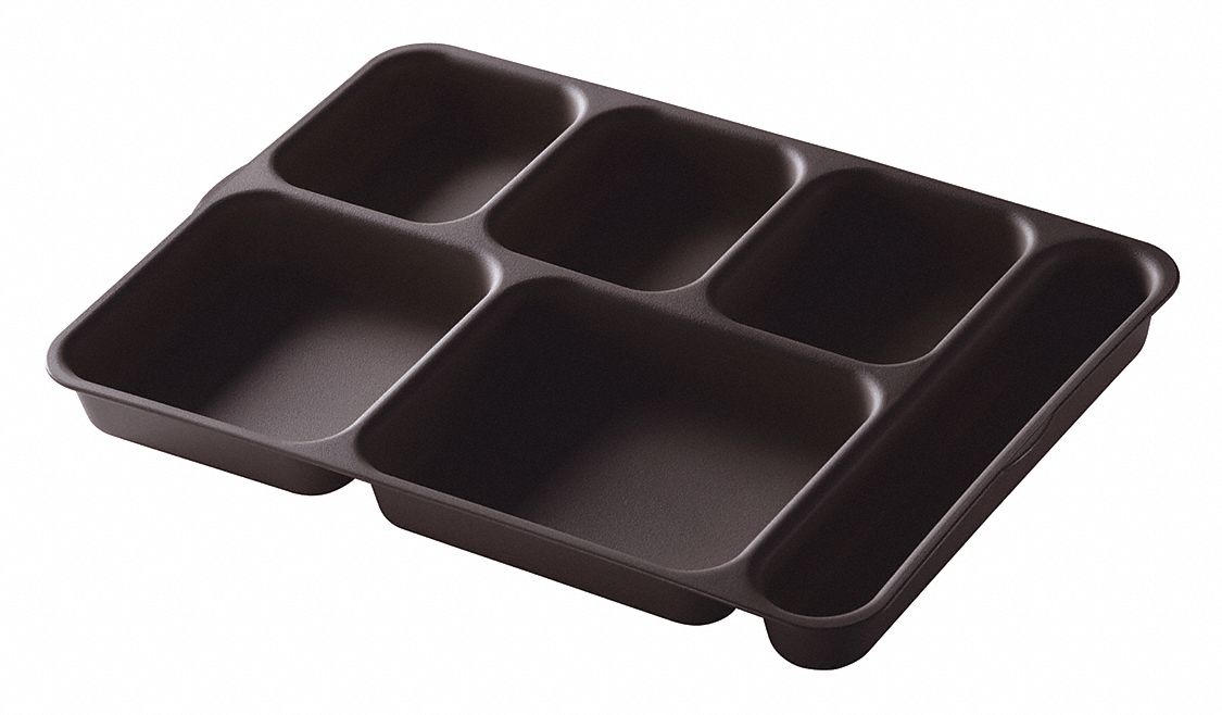 CAMBRO, Brown, Plastic, Meal Delivery Tray - 859LR3|EA10146DCP167 ...