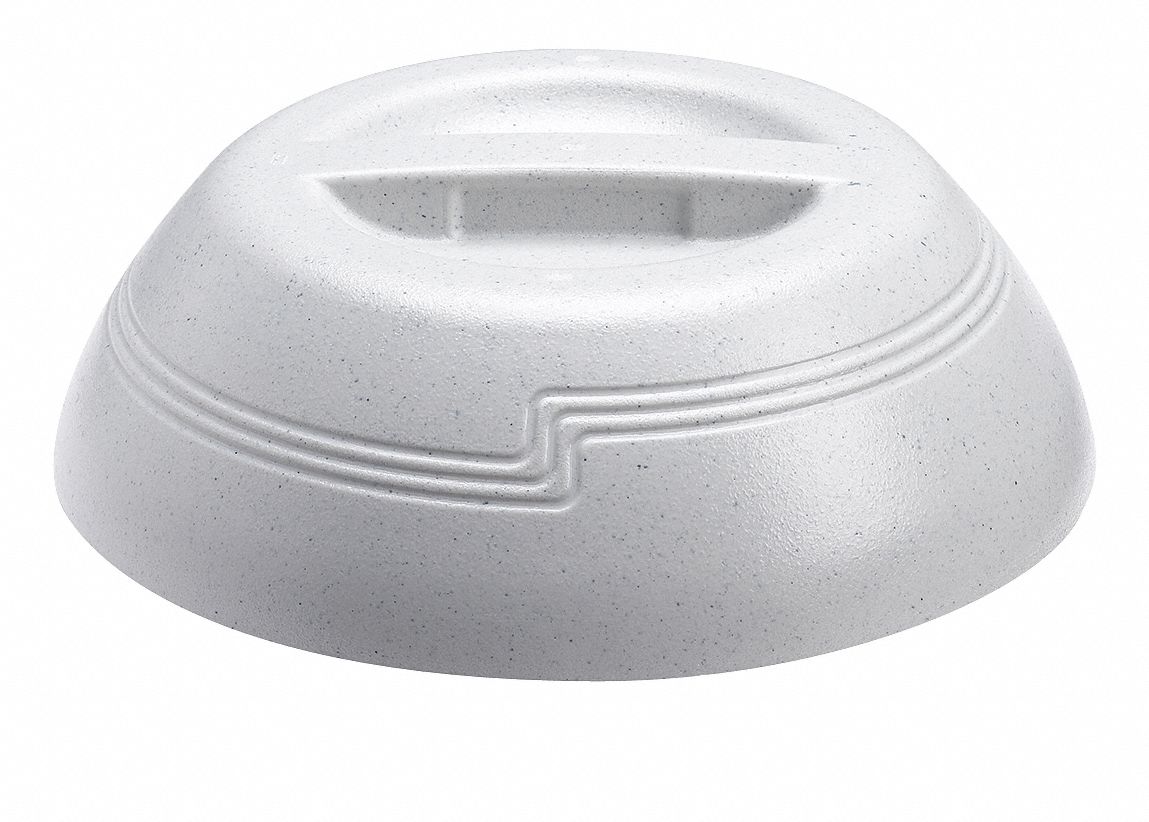 Insulated Dome Cover,Speckled Gray - Grainger