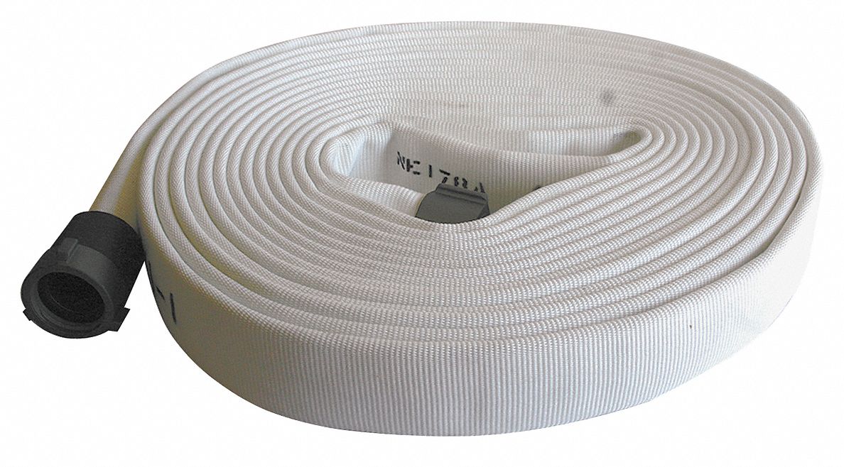 JAFLINE HD ATTACK LINE FIRE HOSE,WHITE,400 PSI - Fire Hoses - WWG11N865 ...