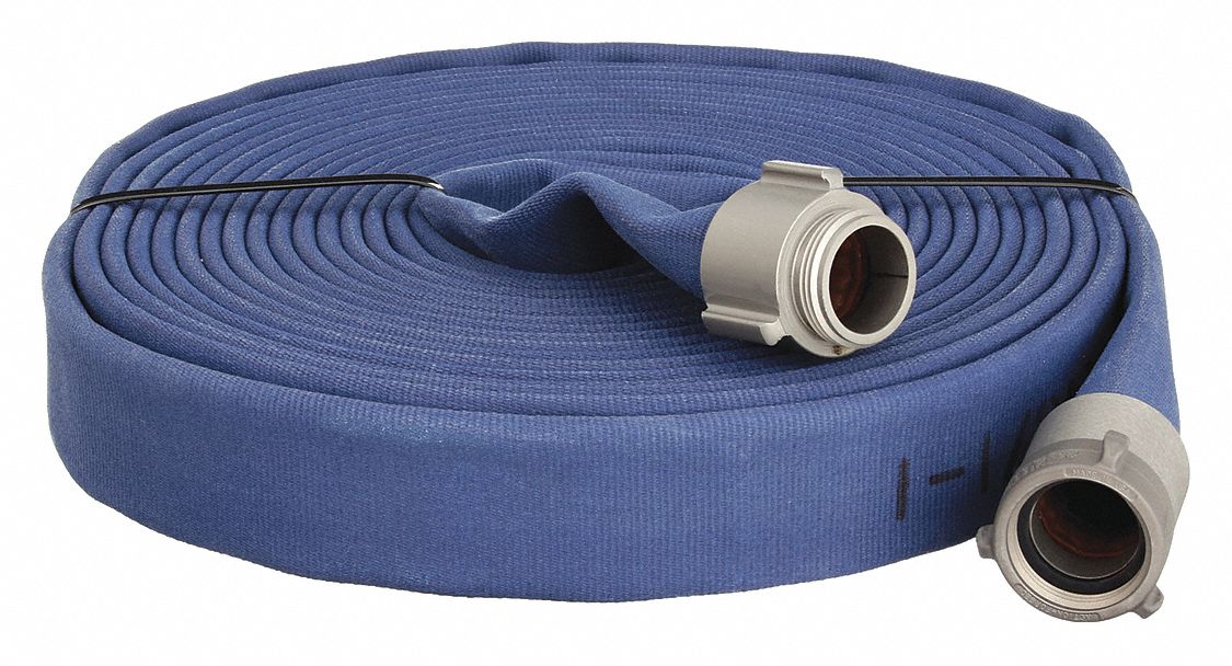 JAFLINE HD ATTACK LINE FIRE HOSE,RUBBER,BLUE - 5522 - WWG11N860 ...