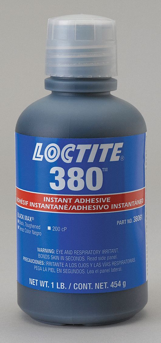 EXPIRED NEW SEALED Henkel LOCTITE 380 BLACK MAX LB POUND, 46% OFF