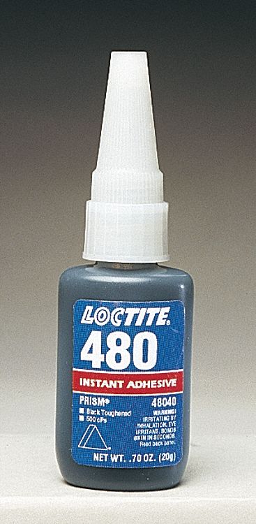 LOCTITE INSTANT ADHESIVE,0.7 FL OZ,BOTTLE,BLACK - 12847 - LCT48040 ...