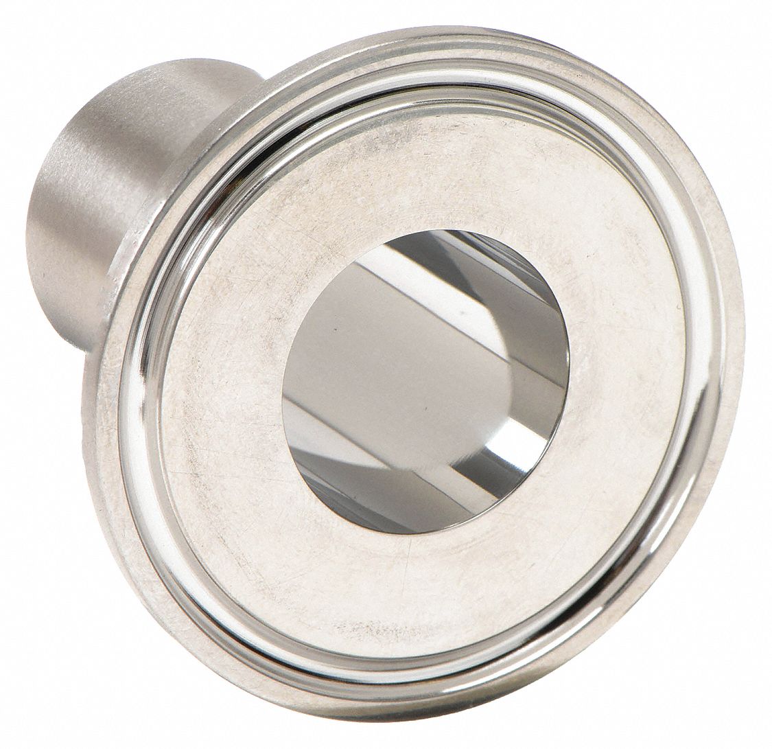 Clamp Ferrule, 1 1/2 in OD Size, Sanitary Fitting Ferrule - 11R173 ...