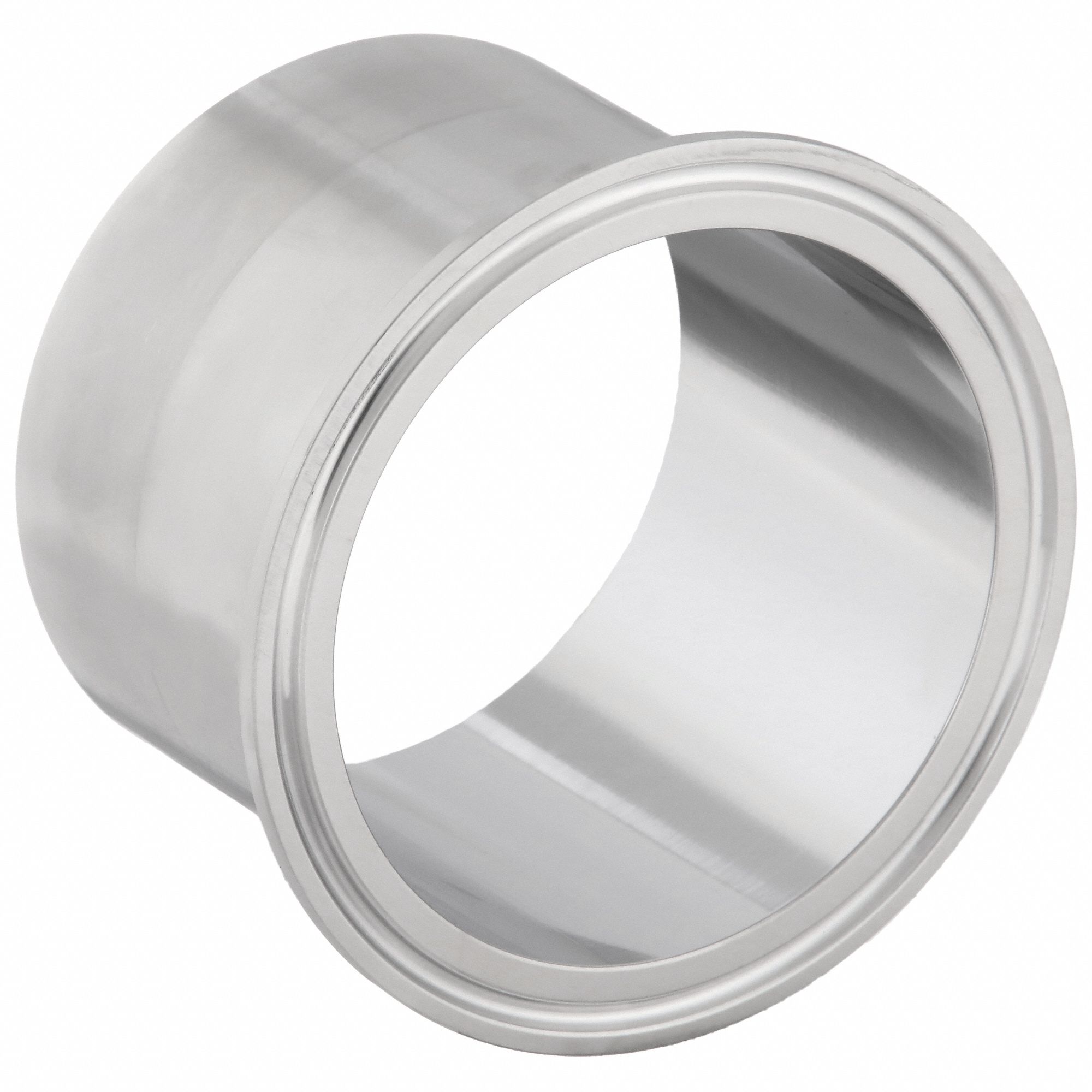 Ferrule, 4 in OD Size, Sanitary Fitting Ferrule - 11R181|601-00176 ...