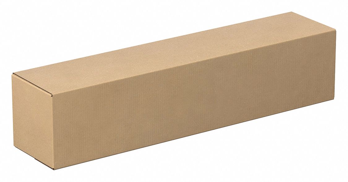 Shipping Carton,Kraft,28 In. L,6 In. W - Grainger