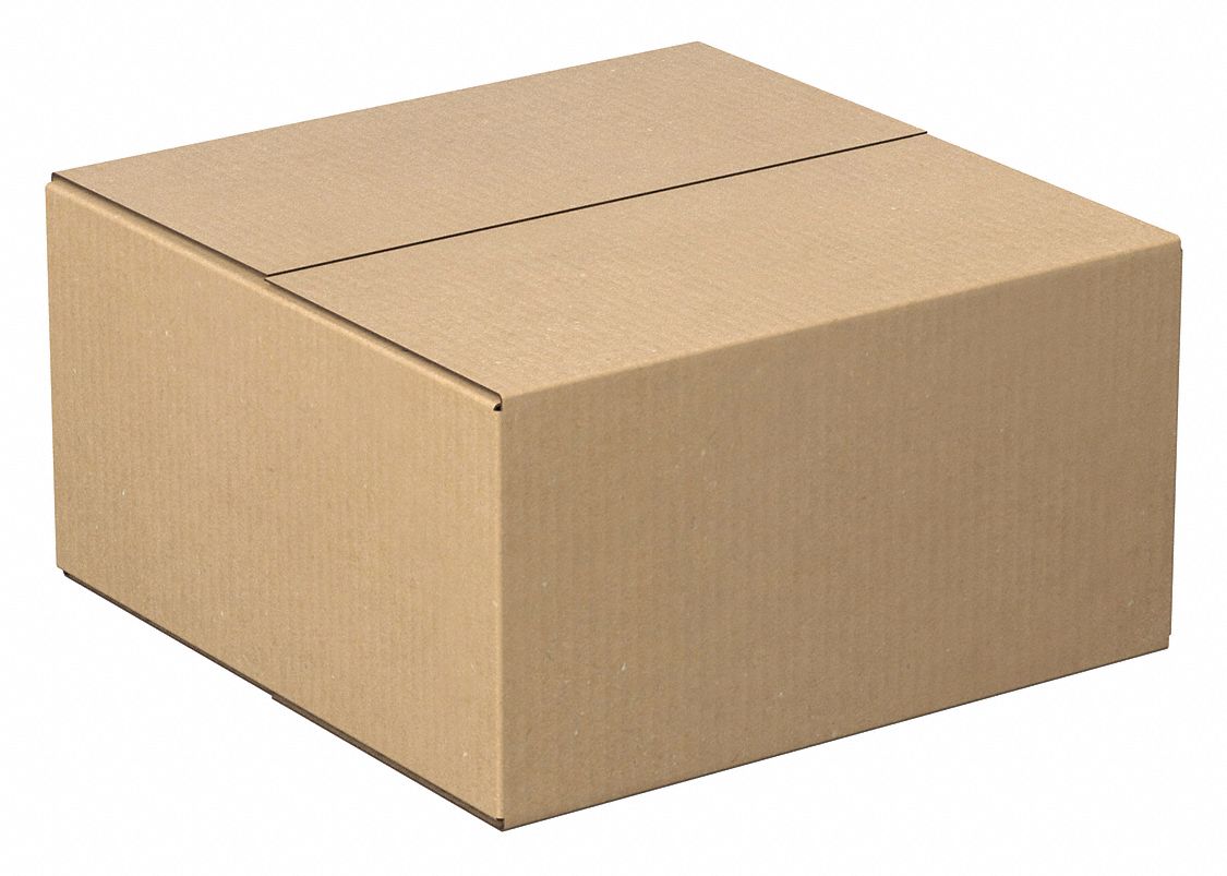 APPROVED VENDOR SHIPPING CARTON,KRAFT,10 IN. L,10 IN. W - Standard ...