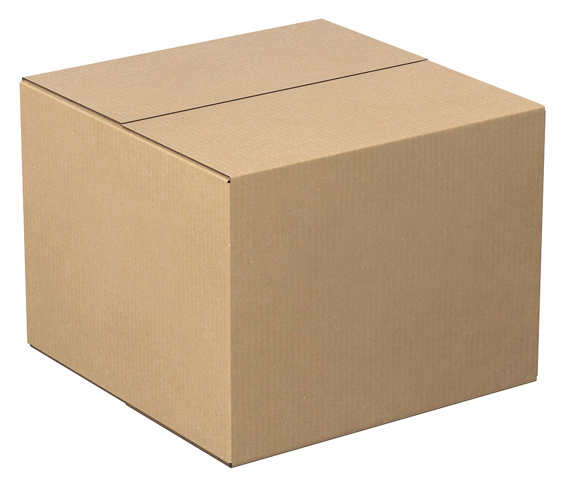 APPROVED VENDOR SHIPPING CARTON,KRAFT,12 IN. L,12 IN. W - Standard ...