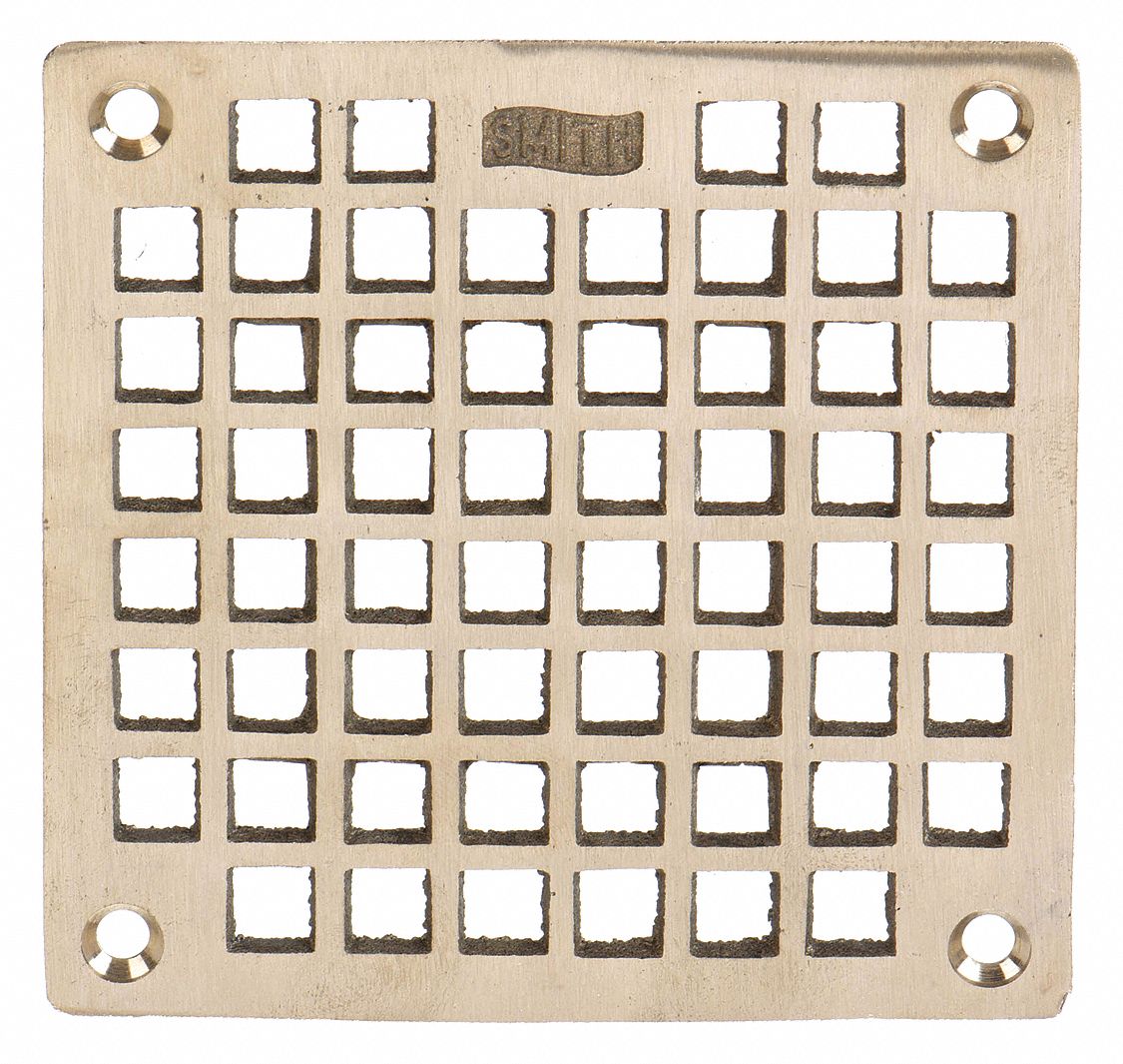 JAY R. SMITH MFG. CO, A, Square, Grate - 11U229|B05NBG - Grainger