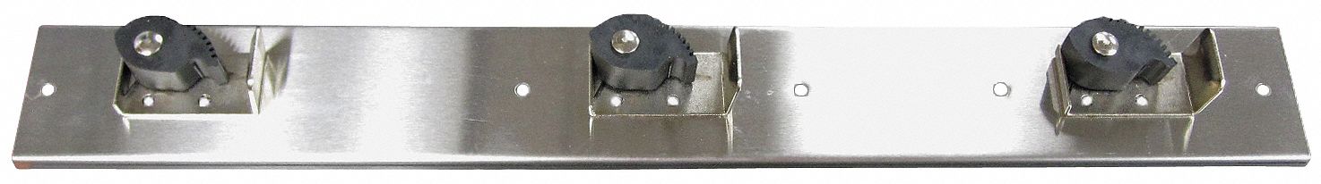 FIAT PRODUCTS, 2 in Lg, 24 in Wd, Mop Hanger - 11U259|889CC000 - Grainger
