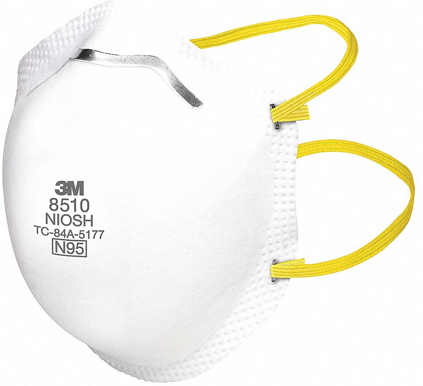 3M RESPIRATOR N95 10 PER BOX - Disposable Respiratory Protection ...