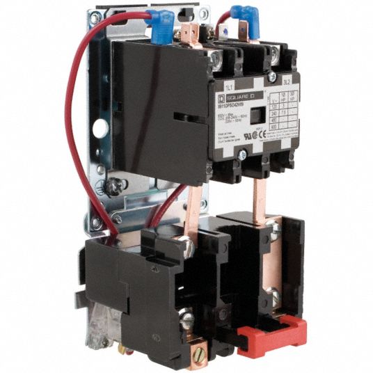 Magnetic Motor Starter, Number of Poles 2, 25 Amps AC, 208 to 240V AC ...