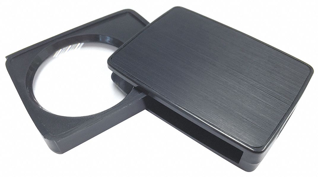 WESTWARD Packette Magnifier, Power 3X, Focal Distance 5 in, Diopter 12D ...