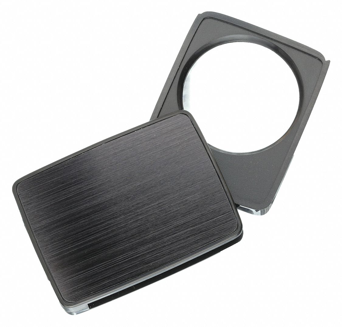 Packette Magnifier, Power 3X, Focal Distance 5 in, Diopter 12D, Lens ...