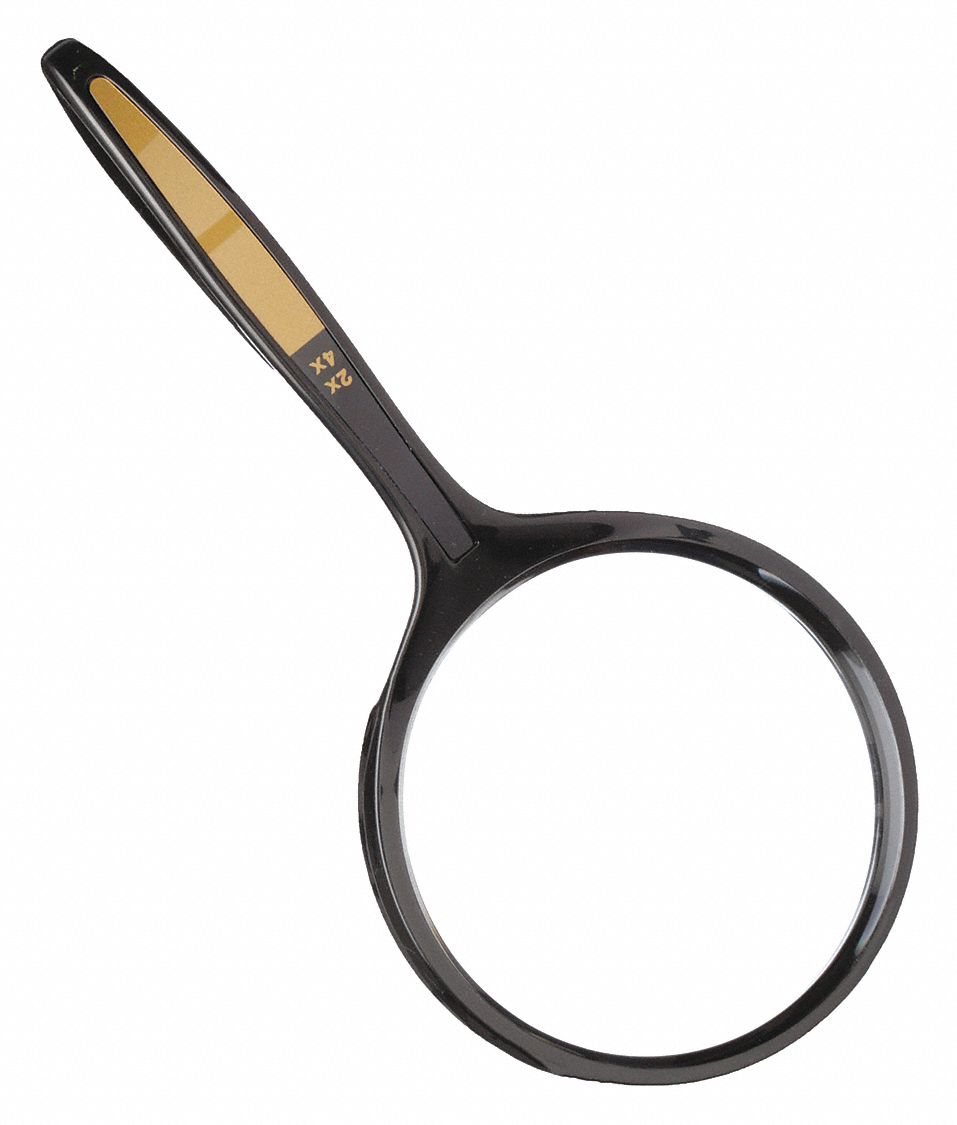 WESTWARD, 2X to 4X, 2.5 in/5 in Focal Distance, Magnifier - 11W399 ...