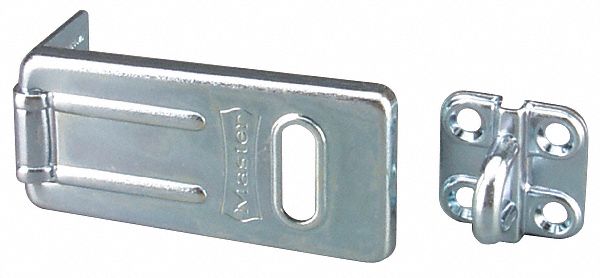 MASTER LOCK HASP STL SINGLE HINGE 6-1/4IN CARDE - Hasps - MST702D ...