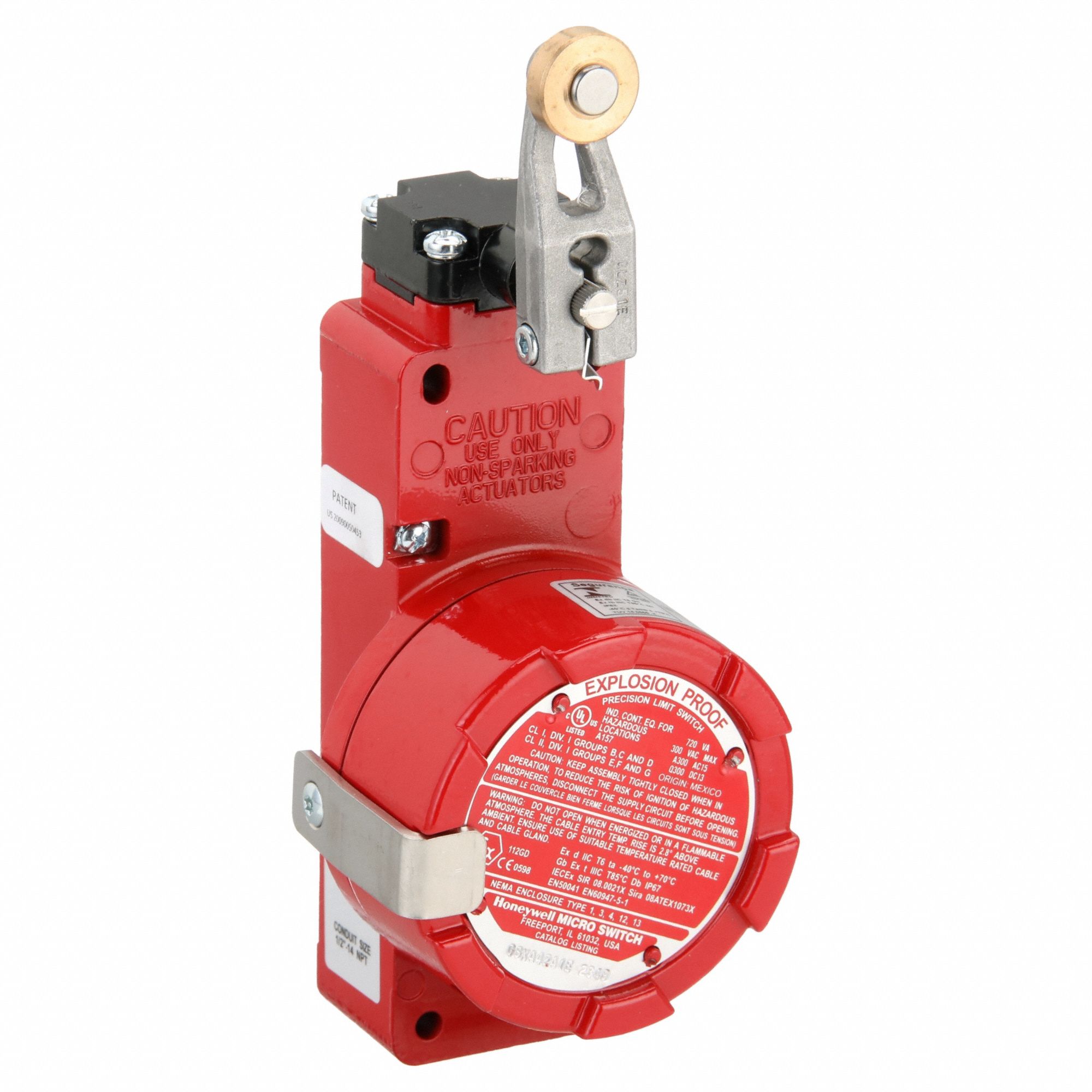 HONEYWELL, GSX Series, 1NO/2NC, Explosion Proof Safety Interlock Switch ...