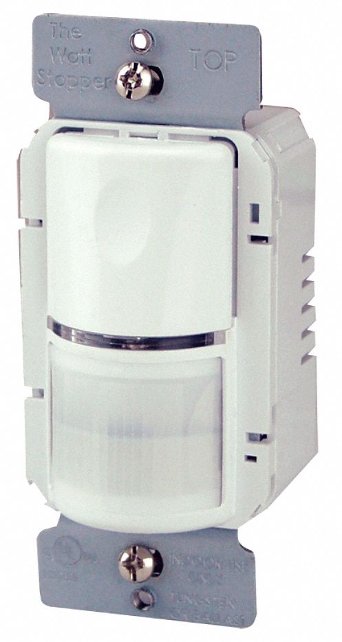Wall Switch Box Occupancy Sensor, 1050 sq ft Passive Infrared, White ...