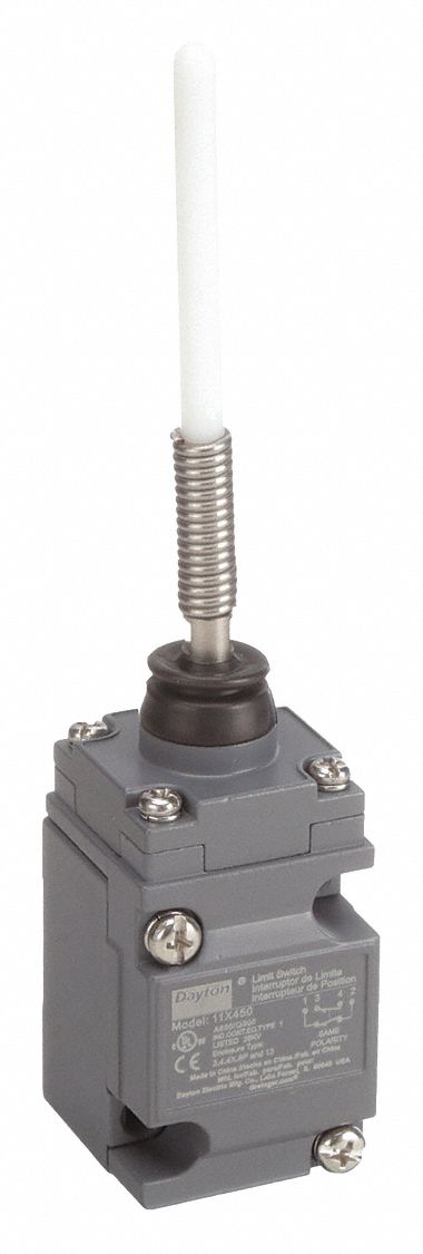 DAYTON, Wobble Stick, 2 Mounting Holes, Limit Switch - 11X450|11X450 ...