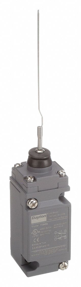 DAYTON, Cat Whisker, 2 Mounting Holes, Limit Switch - 11X453|11X453 ...