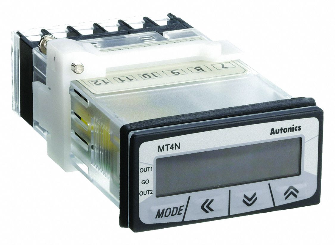 AUTONICS Medidor Panel Dig,AC Voltios,0a 250VAC - 11Y503 | MT4N-AV-EN - Grainger México