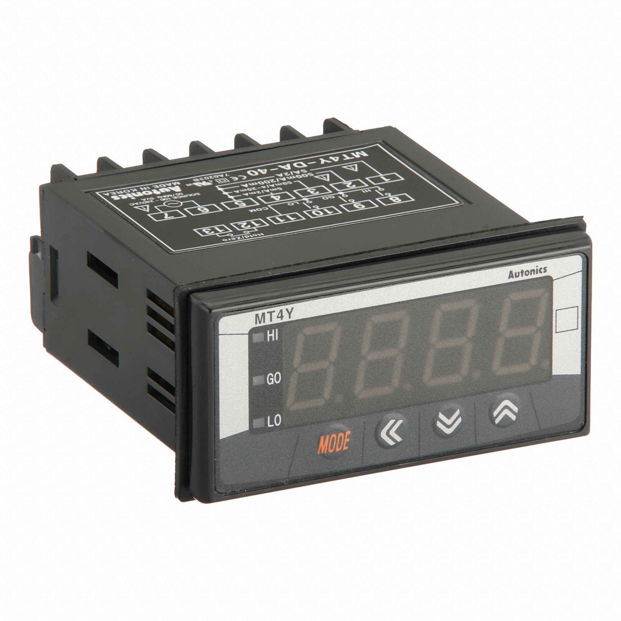 AUTONICS, Digital Panel Meter, DC Current, Digital Panel Meter - 11Y519 ...