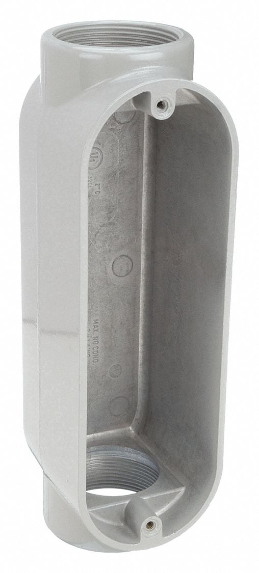Aluminum, Threaded Body, Conduit Outlet Body - 11Y565|11Y565 - Grainger