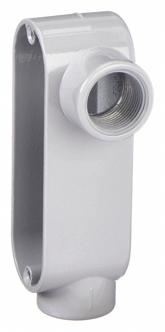 Aluminum, Threaded Body, Conduit Outlet Body - 11Y576|11Y576 - Grainger