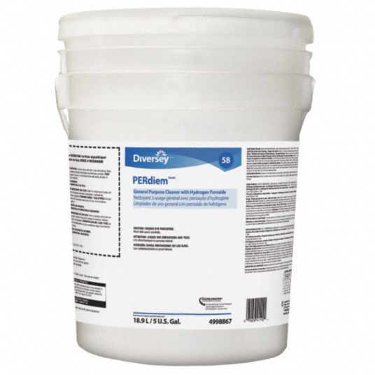 Hydrox GP Cleaner,5 gal,Fragrance Free - Grainger