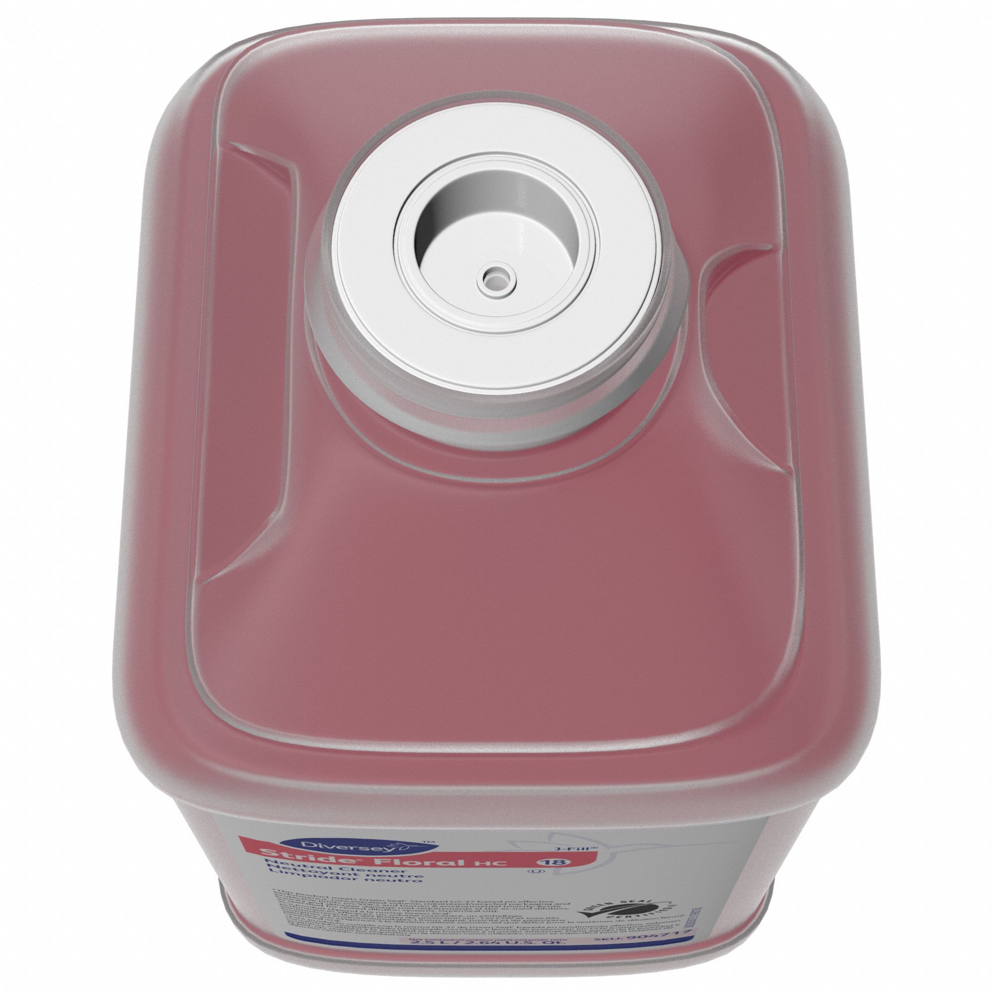 DIVERSEY Neutral Floor Cleaner: Stride, 18, Fits J-Fill Dispenser ...