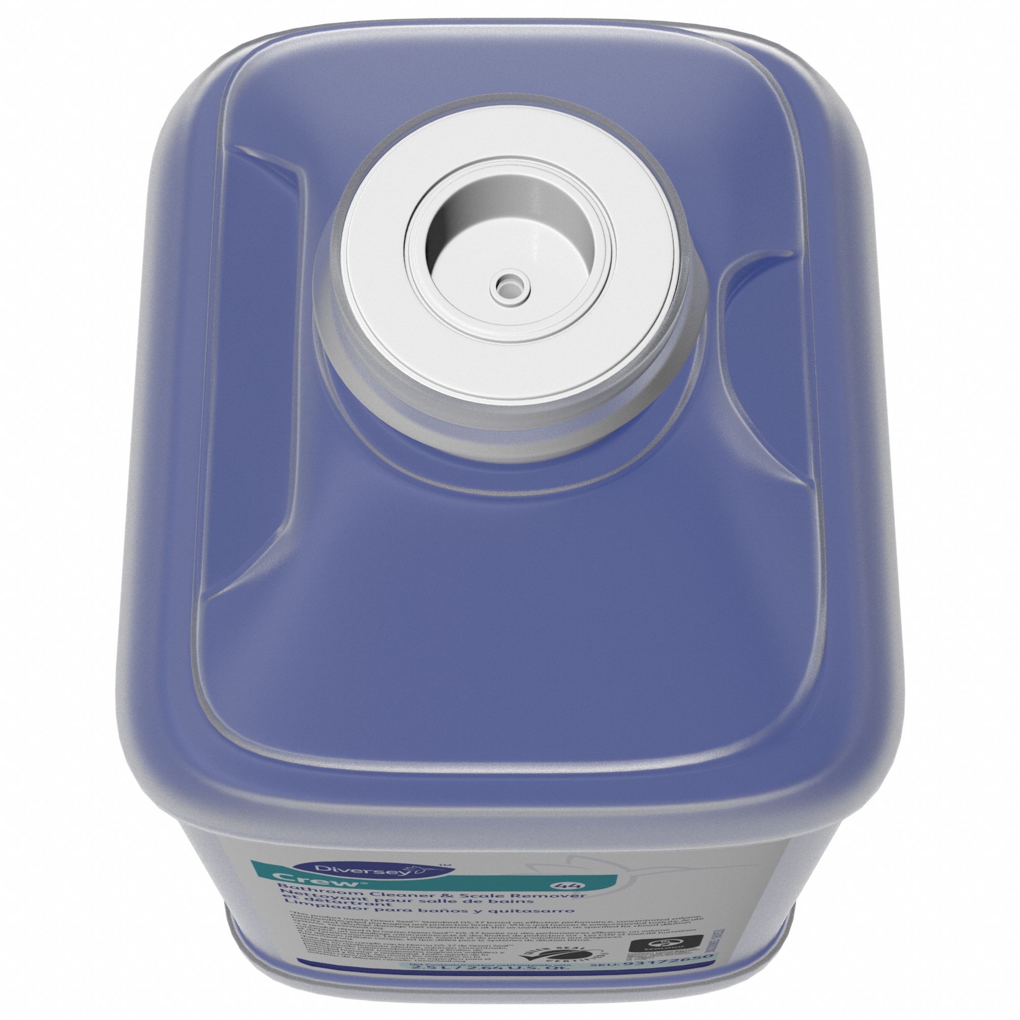 DIVERSEY Bathroom Cleaner: Crew, 44, Fits J-Fill Dispenser Series, 2.5 ...