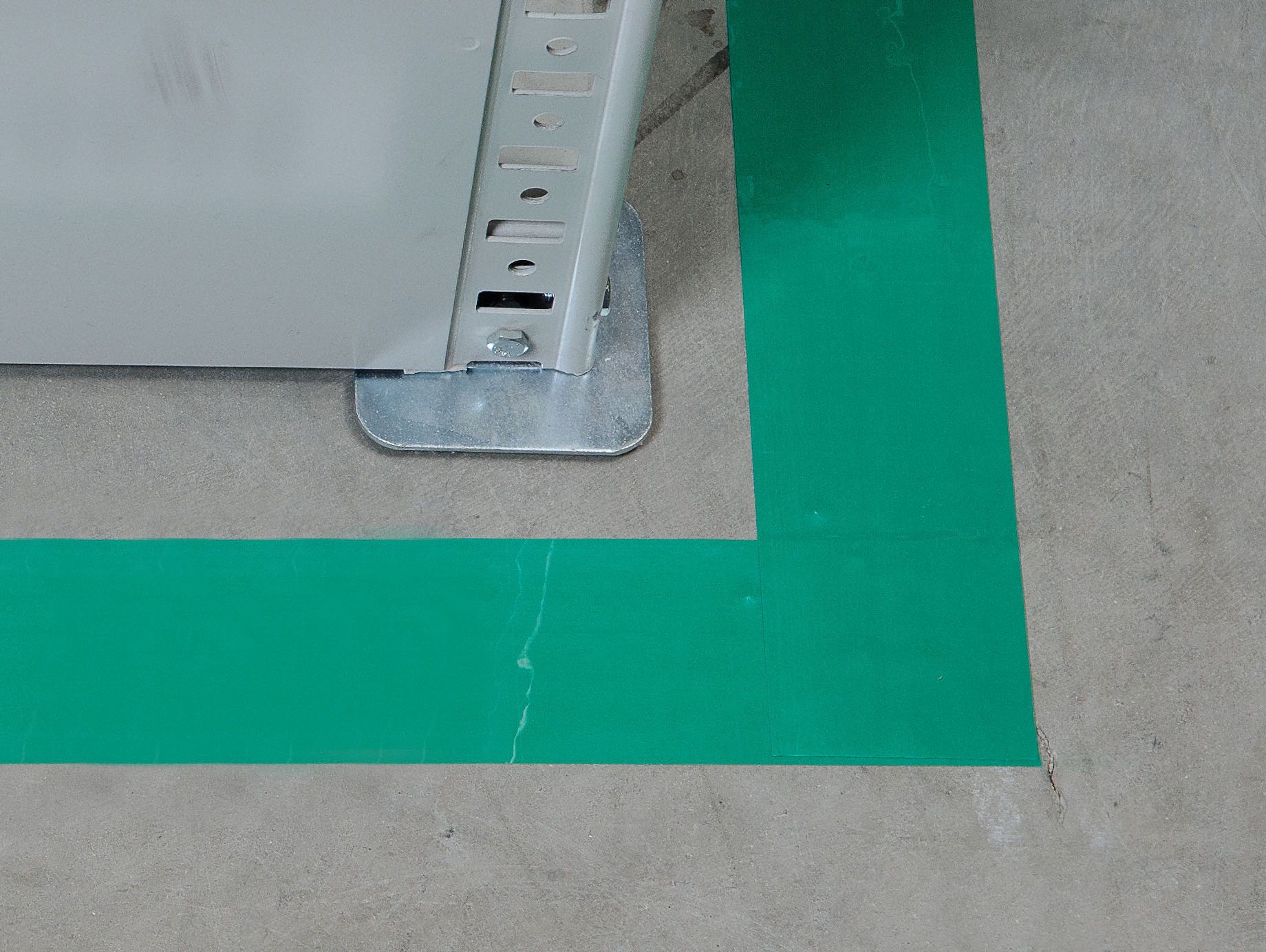 BRADY Floor Marking Tape: Gen Purpose, Solid, Green, 2 in x 100 ft, 8 ...