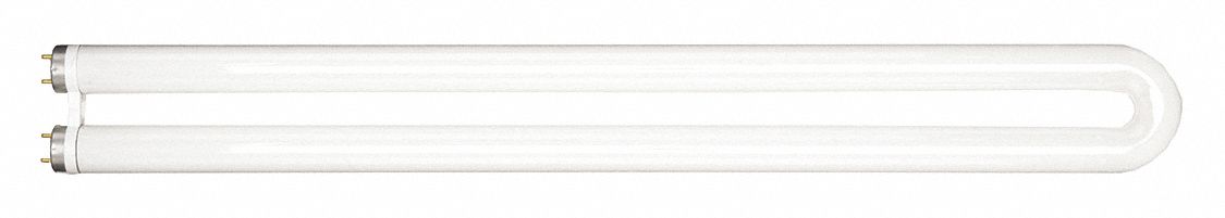 CURRENT, T8, Medium Bi-Pin (G13), U-Shaped Fluorescent Bulb - 11Z444 ...