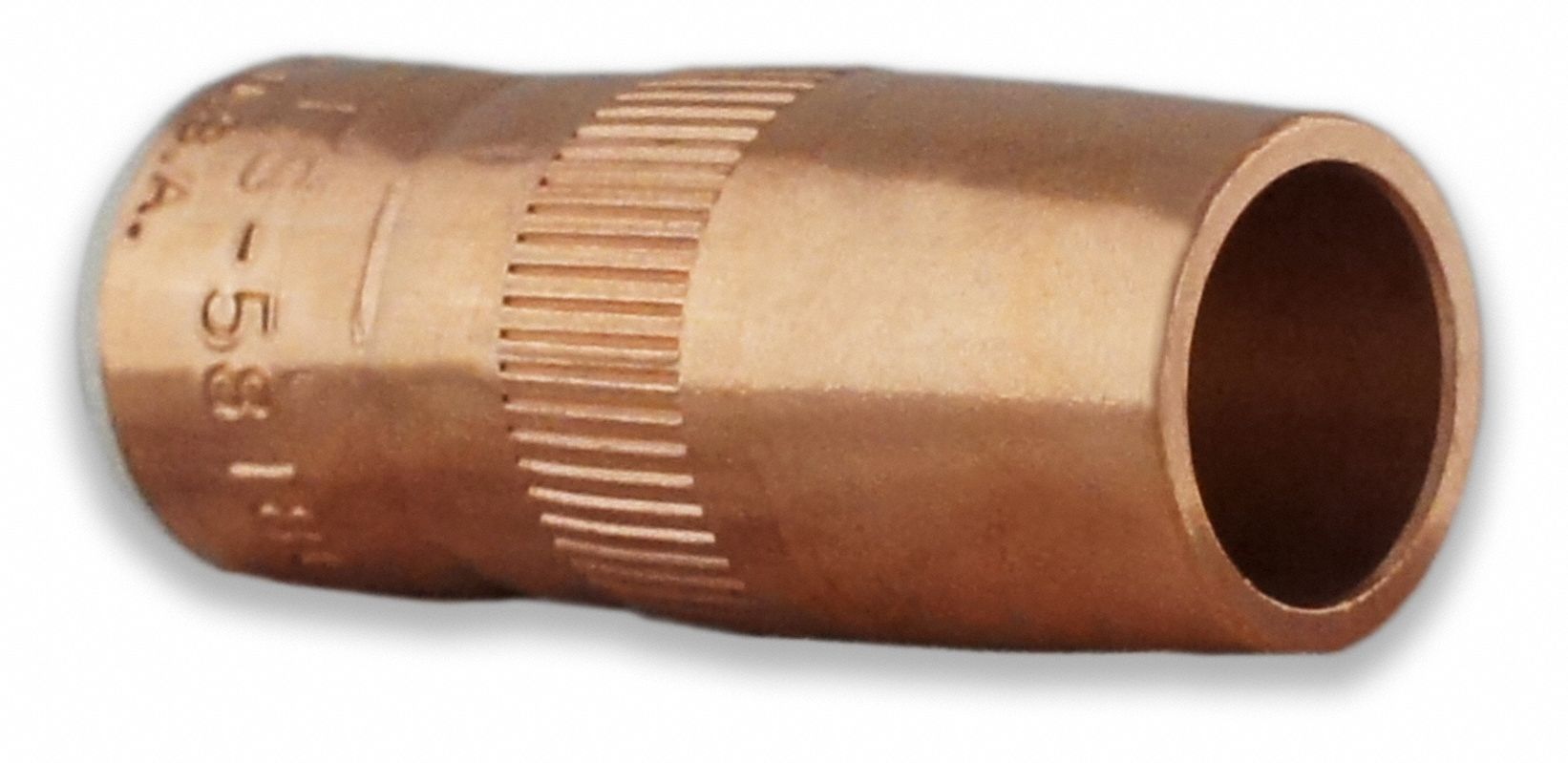 BERNARD Nozzle: Small Centerfire, 5/8 in, Conical, 1/8 in Recess ...