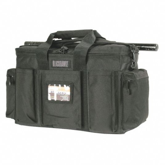 BLACKHAWK, Black, 1000 Denier Nylon, Police Equipment Bag - 11Z606 ...