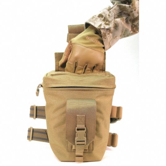 BLACKHAWK, Tan, 1000D Nylon, Dump Pouch - 11Z742|56DP00 - Grainger