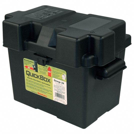 QUICKCABLE, Std Vehicles, Group 24 Fits Battery Size Group, Battery Box ...