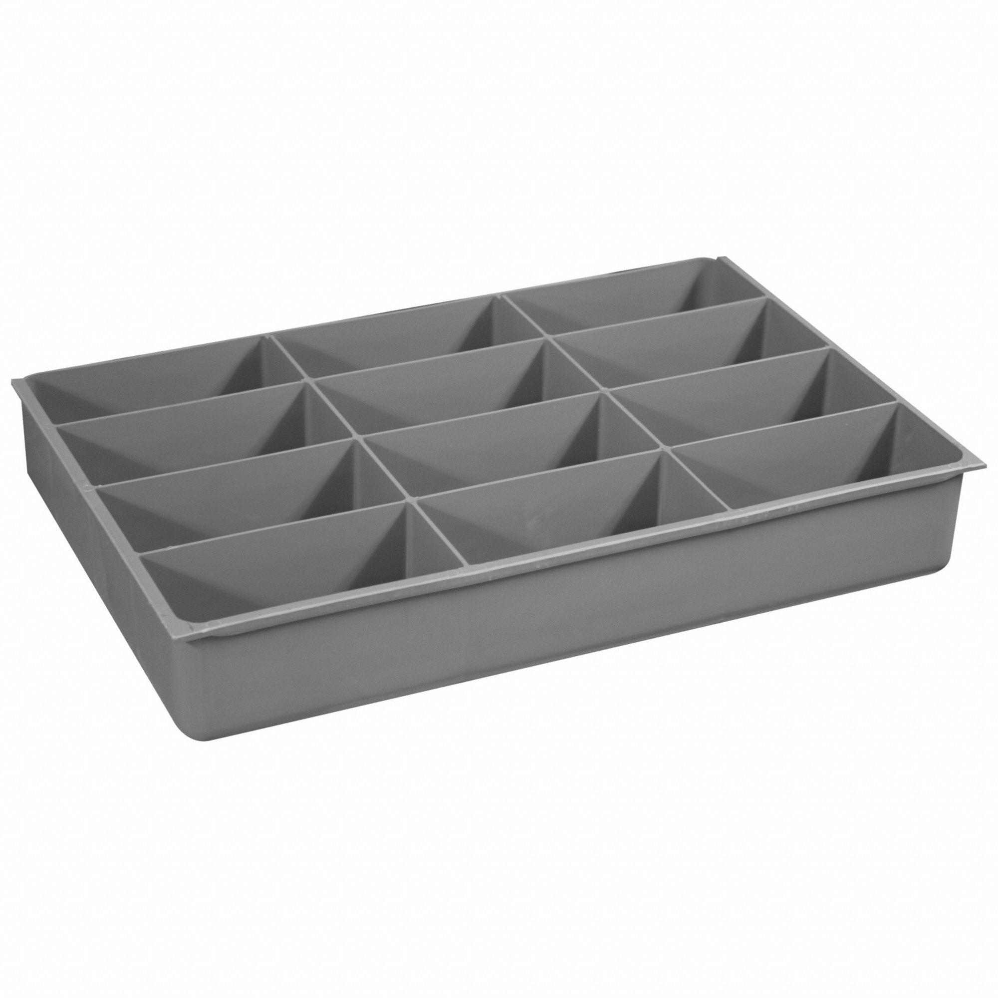 DURHAM MFG Compartment Drawer Insert: 18 in x 12 in x 3 in, 5 25/32 in ...
