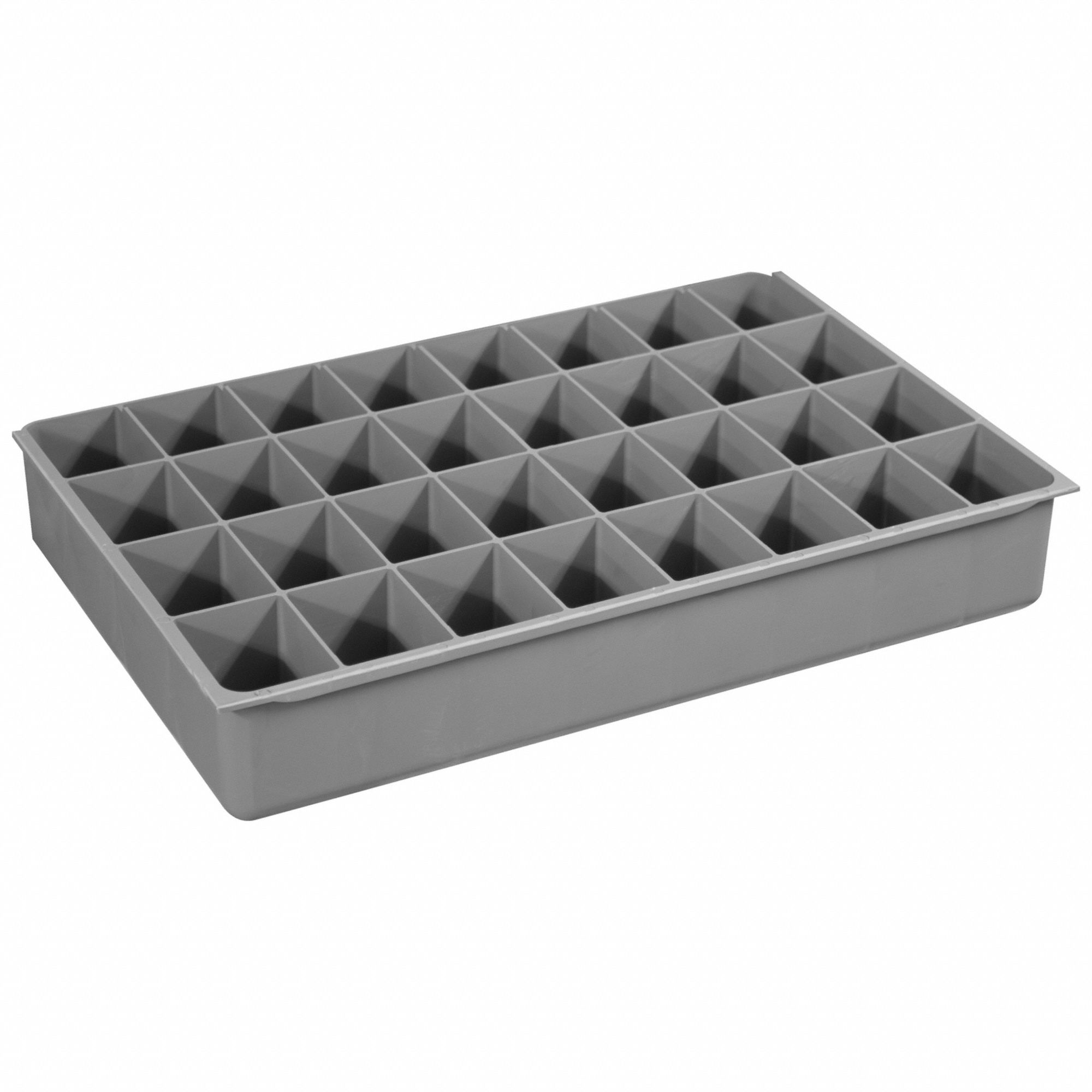 DURHAM MFG Compartment Drawer Insert: 18 in x 12 in x 3 in, 2 1/8 in x ...