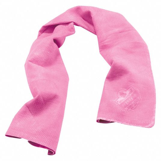 CHILL-ITS BY ERGODYNE, Pink, Universal, Evaporative Cooling Towel ...