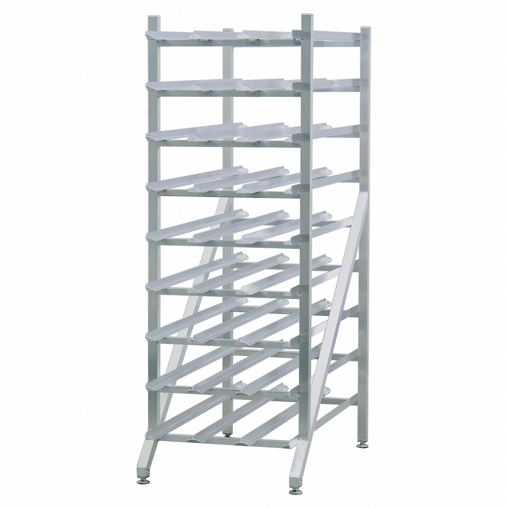 NEW AGE INDUSTRIAL, Full Size, 8 Shelves, Can Rack - 806UA9|1256 - Grainger