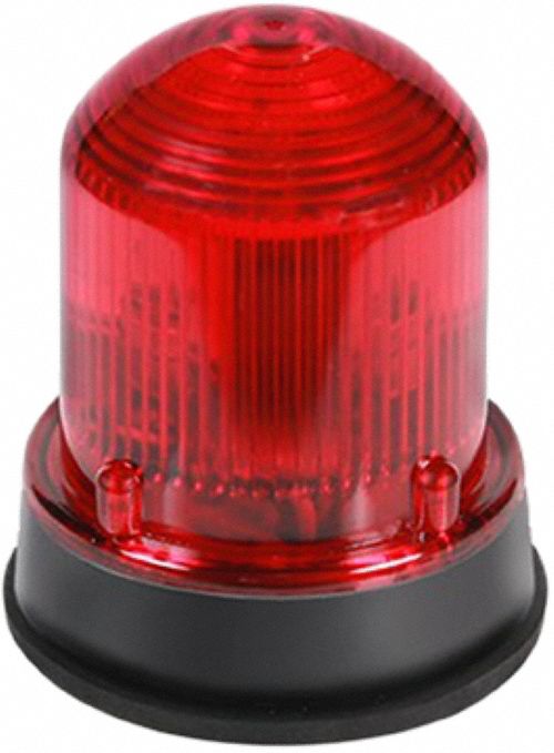EDWARDS SIGNALING, Red, LED, Warning Light - 827WK3|125LEDFR24DB - Grainger
