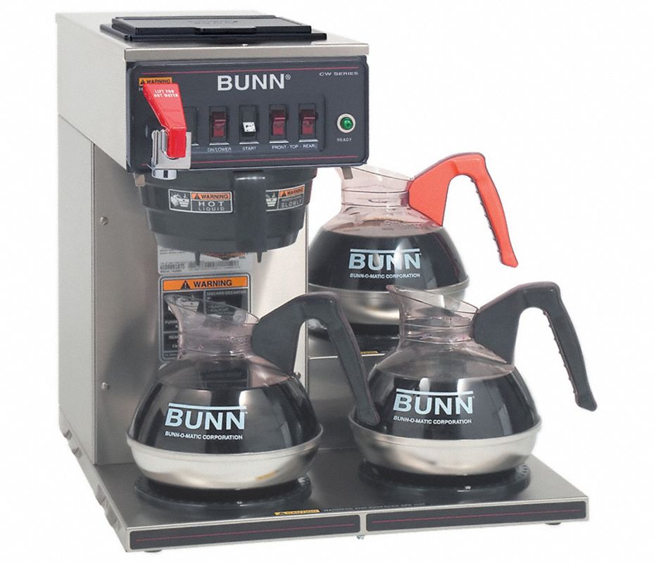 BUNN Cafetera automatica,Tp.12tazas - 6DHC0 | 12950.0212 - Grainger México